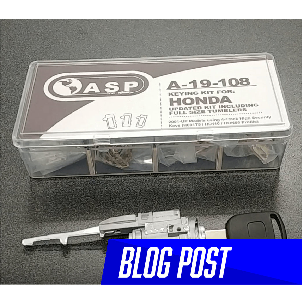 Honda High Security Pinning Kit: Fix Tumblers in Honda Locks
