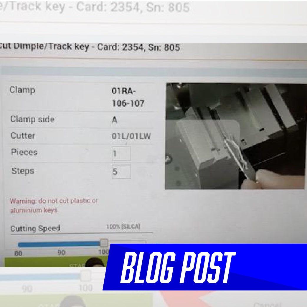 Cut Hard Metal Keys with an Automatic High Security Key Machine | Video ...