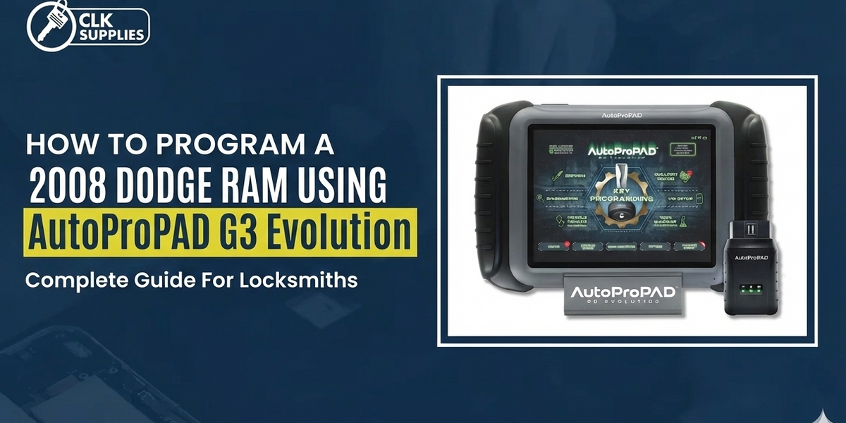 How to Program a 2008 Dodge Ram Using AutoProPAD G3 Evolution