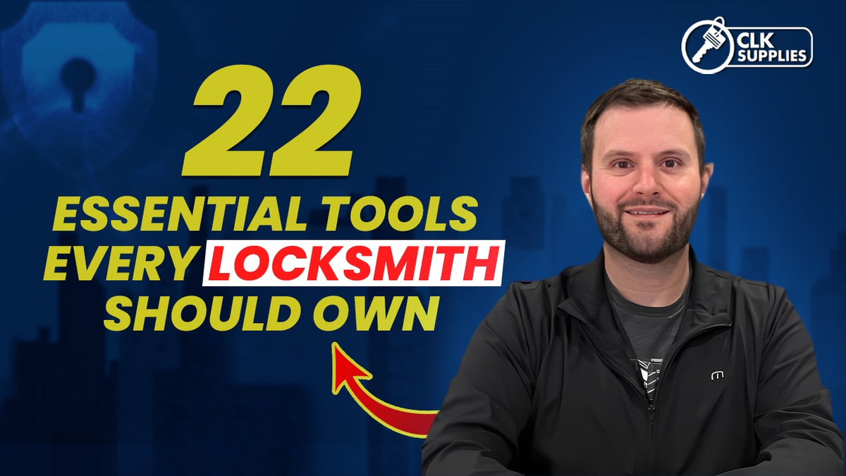 22 Essential Tools Every Locksmith Should Own