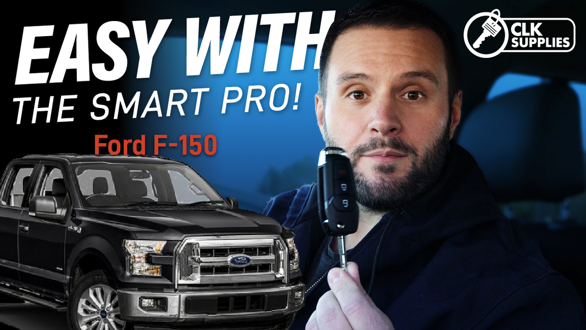 Key Programming a 2015 Ford F-150 Using The Smart Pro Key Programmer