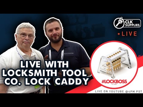 Live with Locksmith Tool Co. Lock Caddy