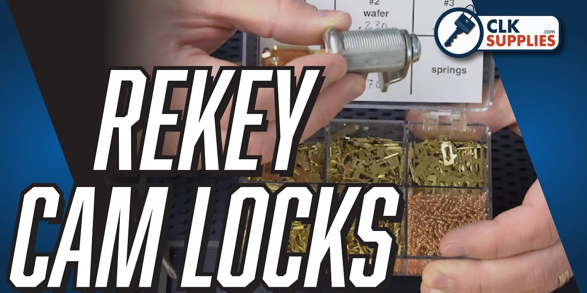 Locksmithing 101 Video | How to Rekey Cam Locks with the ESP Wafer Kit
