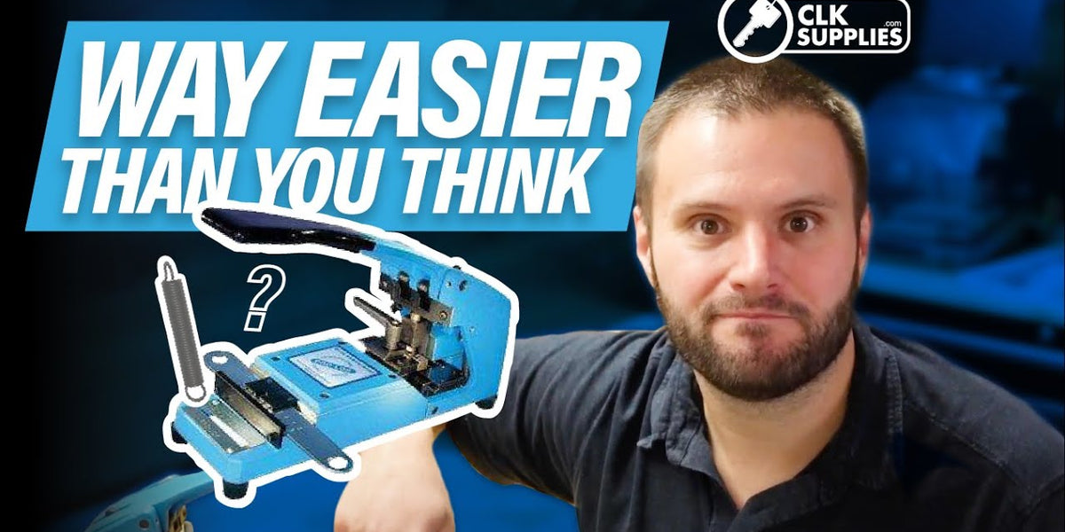 Replacing The Springs On A Pro-Lok Blue Punch Machine | Locksmith Tips