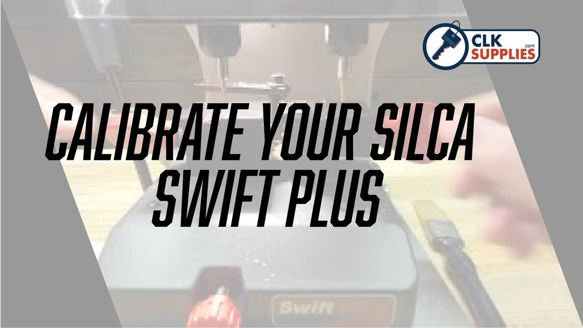 How to Calibrate The Silca Swift Plus High Security Duplicator | Video