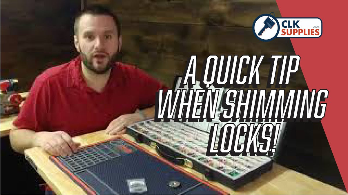 Quick Tip When Shimming Locks | Advice From A Locksmith | Video