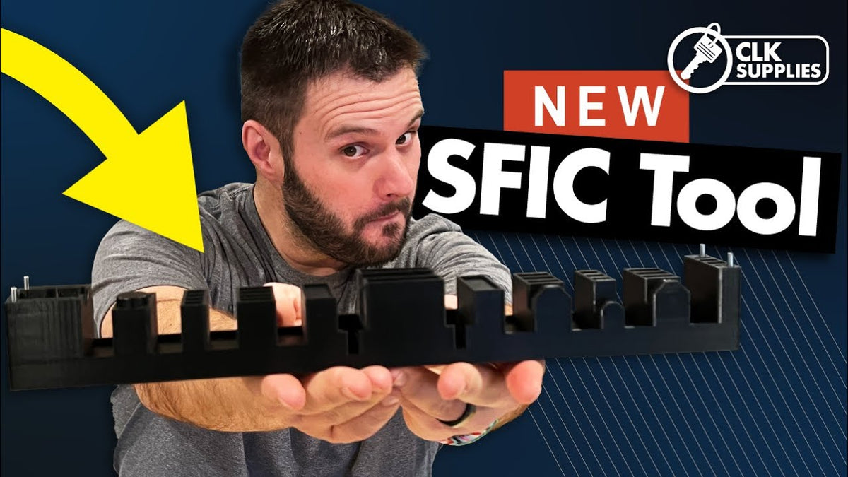SFIC Rekey STRESS- You Need this Locksmith Tool (locksmith tip)