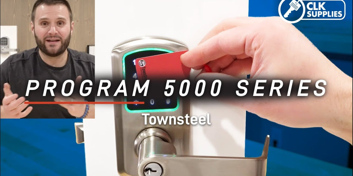 Locksmithing 101 | Programming Demo On The 5000 Series TownSteel Elect