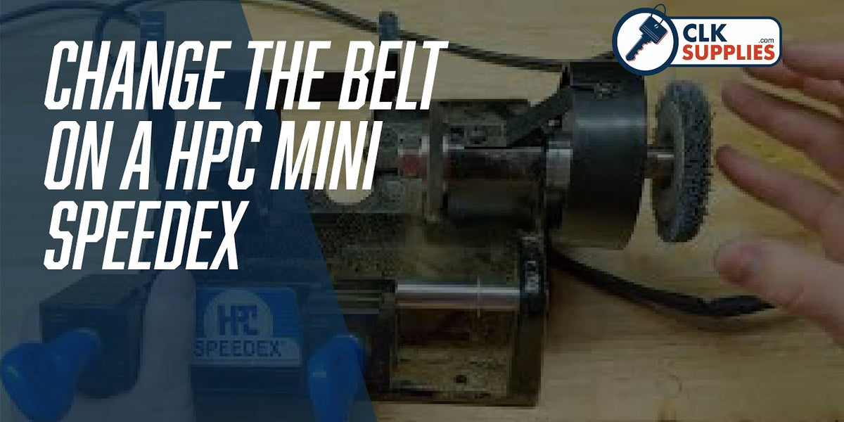 How-To Video | Changing the belt on a HPC Mini Speedex 9120RM