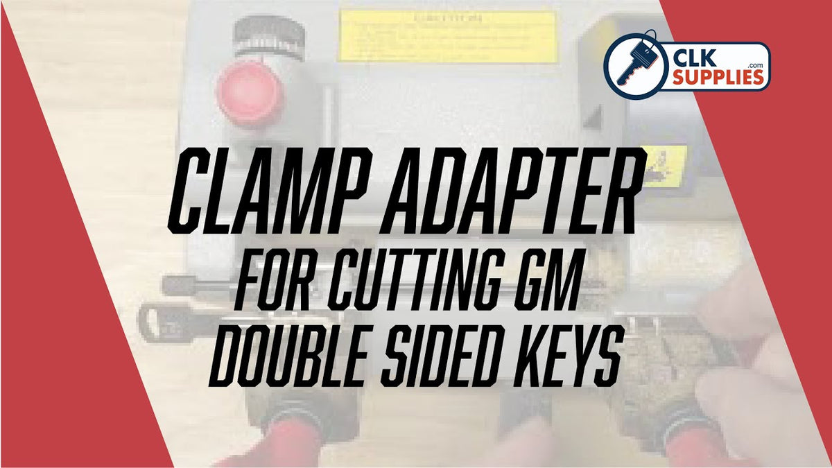 Clamp Adapter for Cutting GM Double Sided Keys | Locksmith Tools