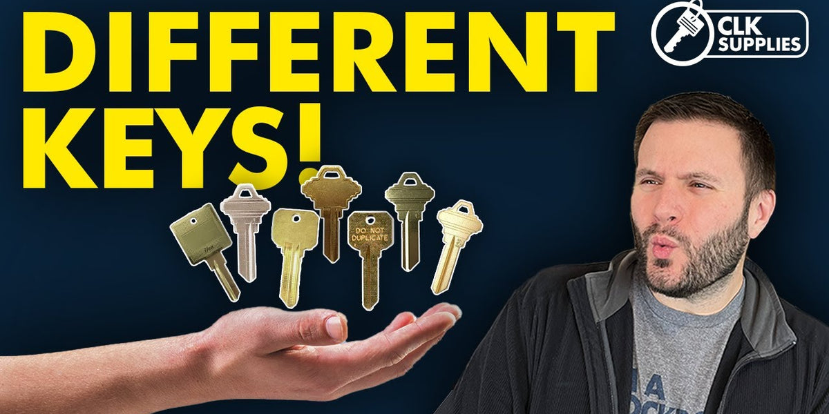All The Types of Key Blanks | A Locksmith Explains Them All | Video