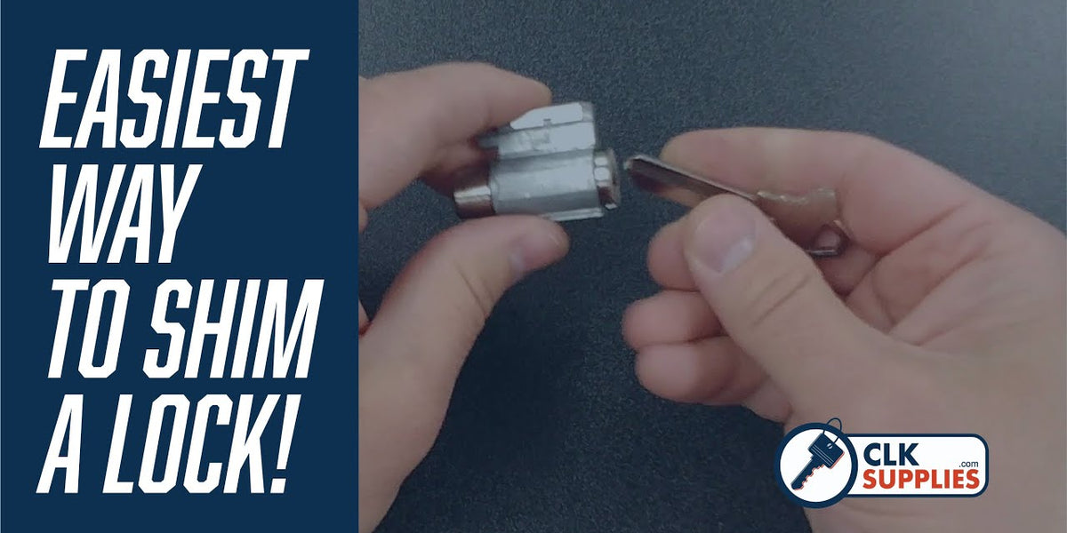 Lock Shim Tool- The easier and faster way to shim a lock!