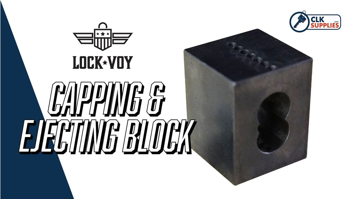 Locksmith Tools | Heavy Duty SFIC Capping and Ejecting Block