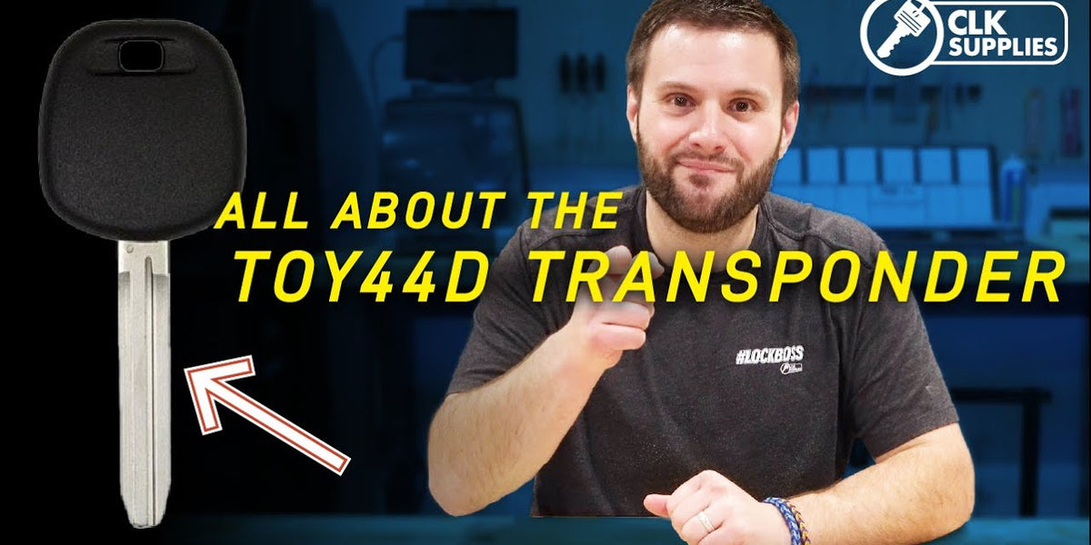 Everything You Need To Know About The TOY44D Transponder Key — CLK Supplies