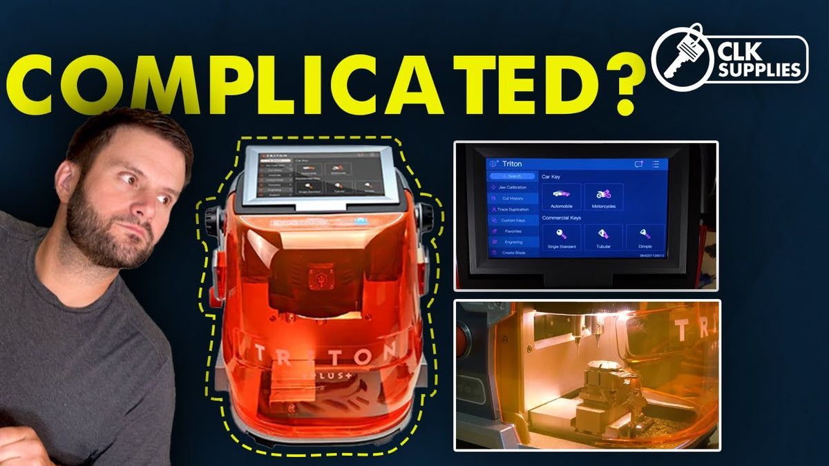 Flexible Key Machine?? Triton Plus Key Machine — CLK Supplies