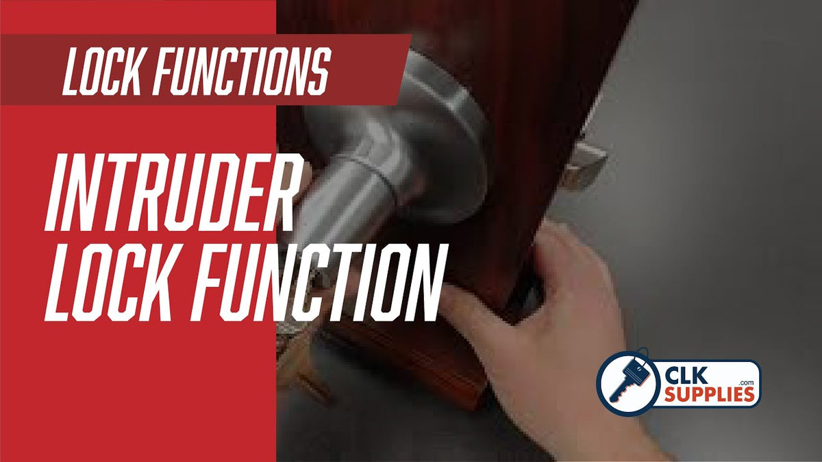 Intruder Lock Function on Grade 1 & 2 Commercial Locks | How It Works