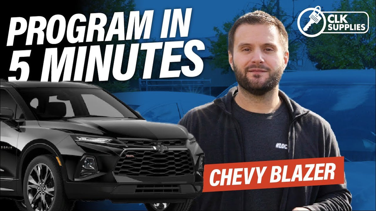 Key Programming Video for 2019 Chevy Blazer | Smart Pro Instructions
