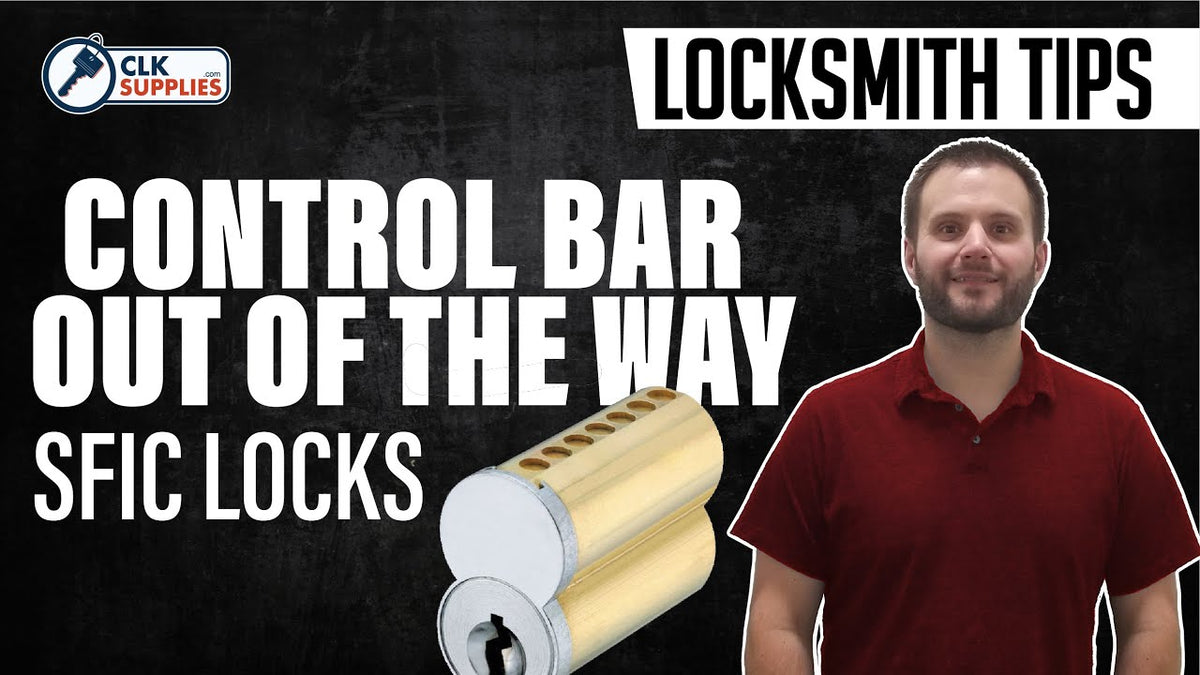 Pinning Up IC Core Locks | Get The Control Bar Out Of The Way | Video
