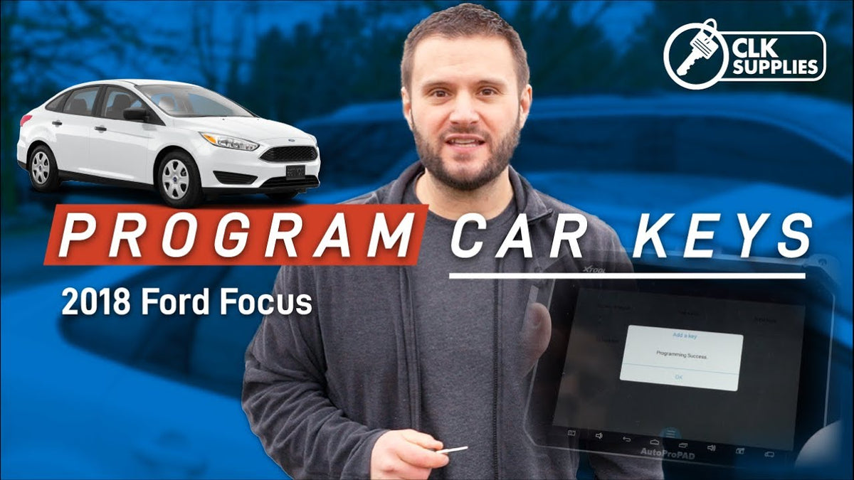 Programming a Transponder Key for a Ford Focus using the AutoProPAD