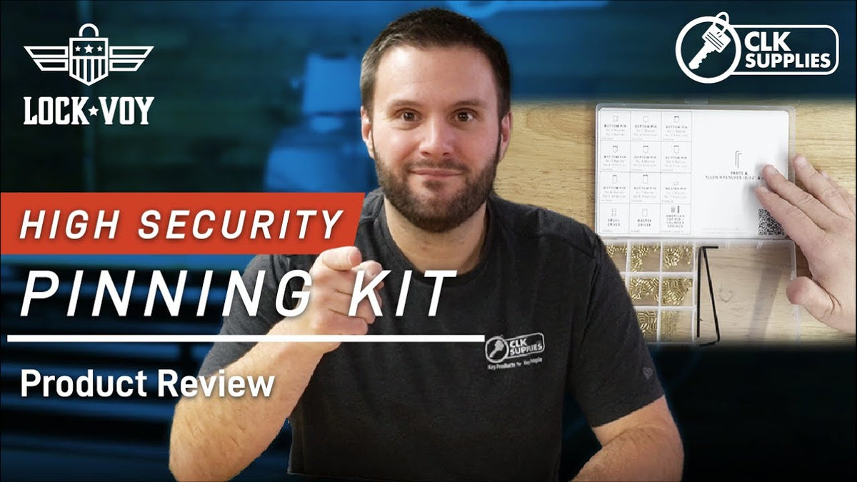 Locksmith Tool Review | LockVoy High Security Pinning Kit