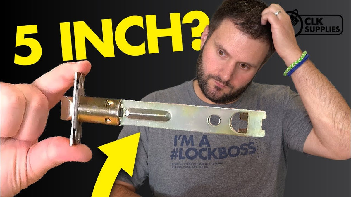 5" Backset Door Latch? Try This Little Known Option