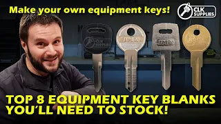 Top 8 Key Blanks for Every Locksmith's Arsenal — CLK Supplies