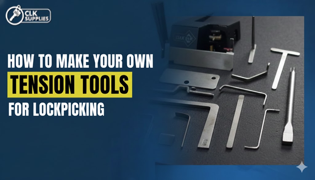 How to Make Your Own Tension Tools For Lockpicking: DIY Guide for Lock ...
