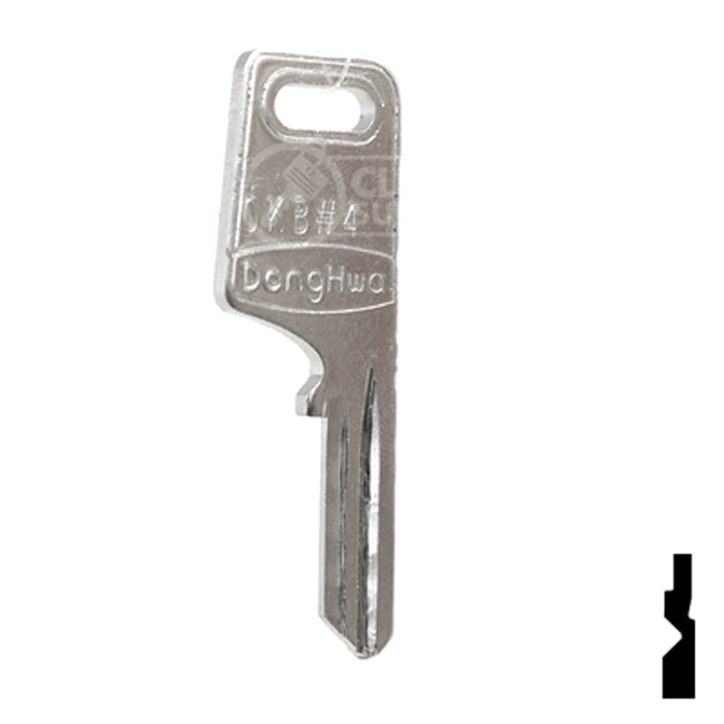 Uncut Key Blank | Dong Hwa | BD4
