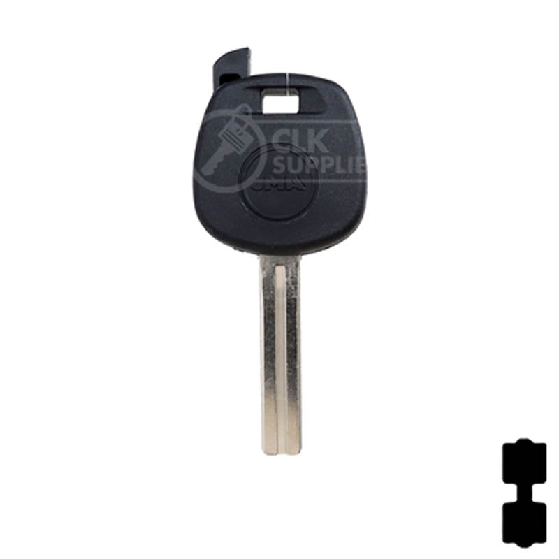 Uncut Chipless Key Blank | Toyota, Lexus | TOY48BT4