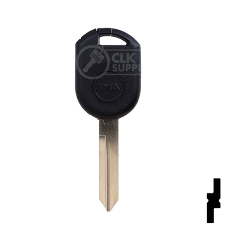 Uncut Transponder Key | Ford | H92-PT