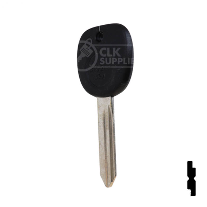 Key Blanks | B102-P | New Uncut GM Key | Replacement Key