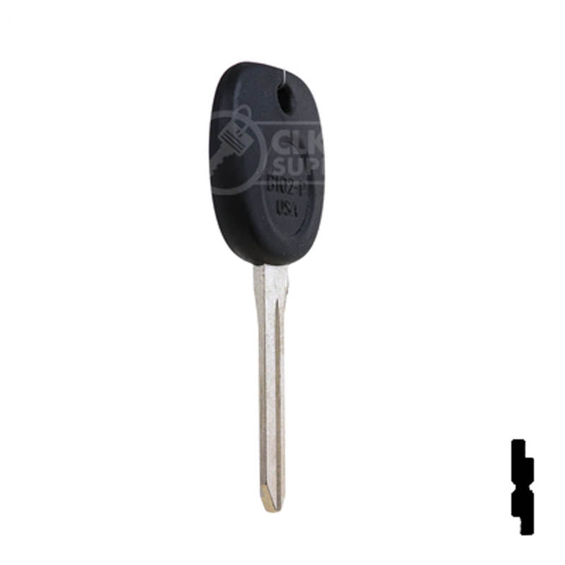 Key Blanks | B102-P | New Uncut GM Key | Replacement Key