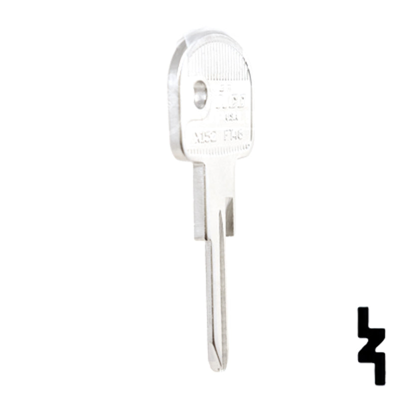 Uncut Key Blank | Fiat | FT46, X152