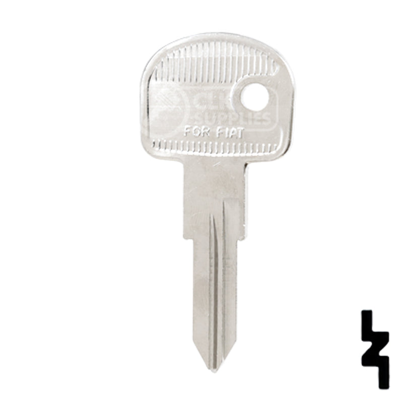 Uncut Key Blank | Fiat | FT46, X152