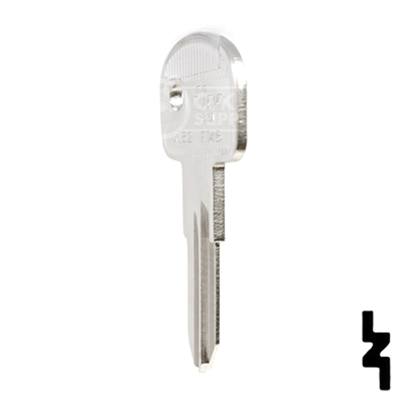 Uncut Key Blank | Fiat | FT46, X152