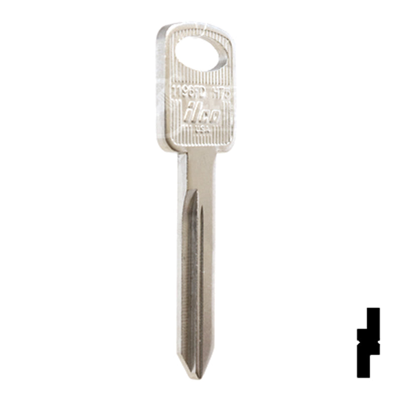 Uncut Key Blank | Ford | 1196FD, H75