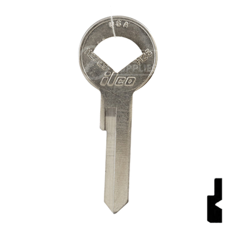 Uncut Key Blank | Ford | H26