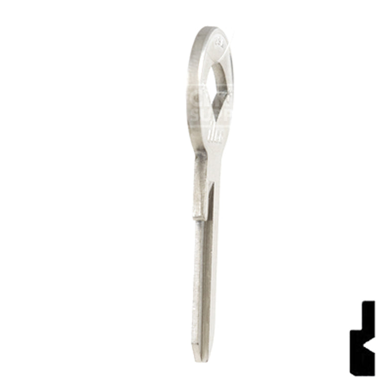 Uncut Key Blank | Ford | H26