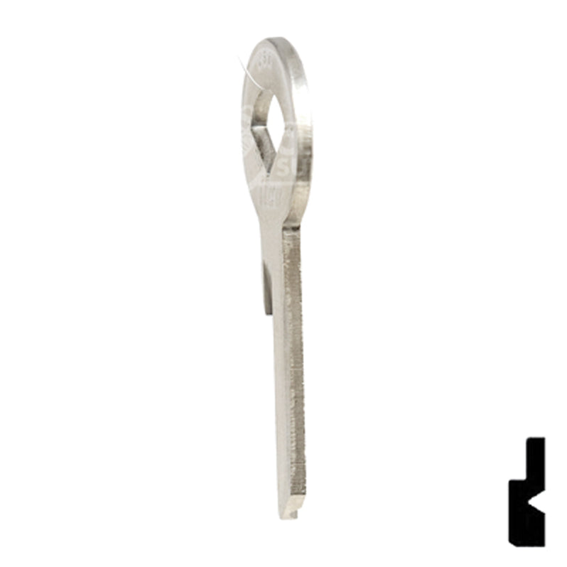 Uncut Key Blank | Ford | H26