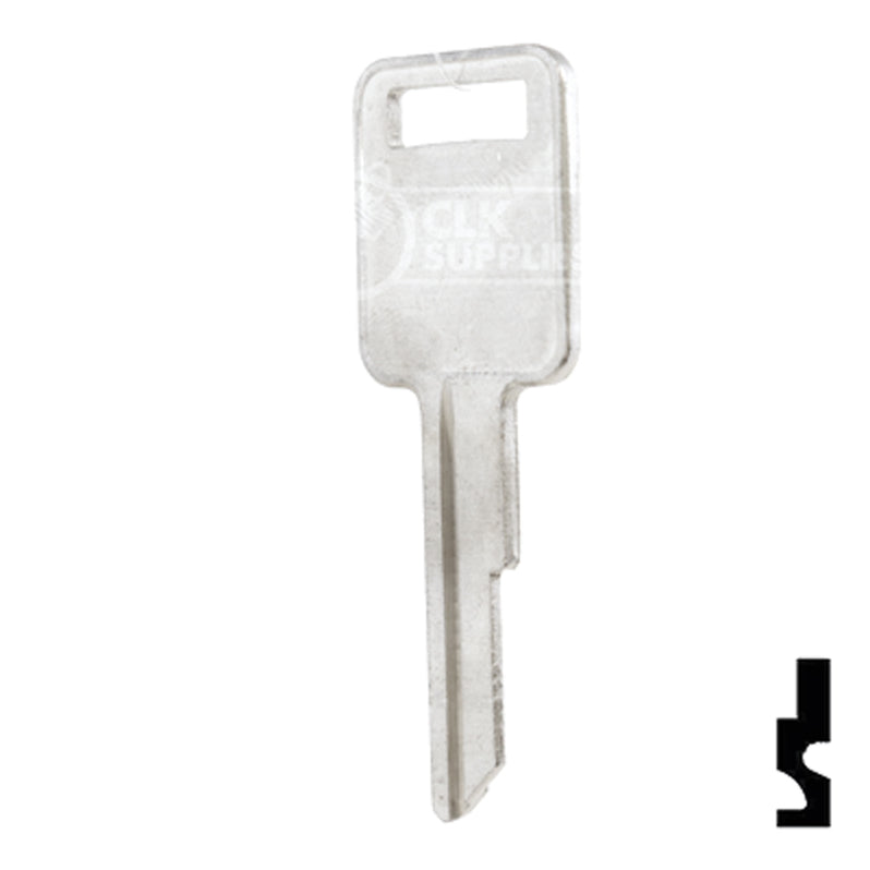 Uncut Key Blank | Freightliner | 1584