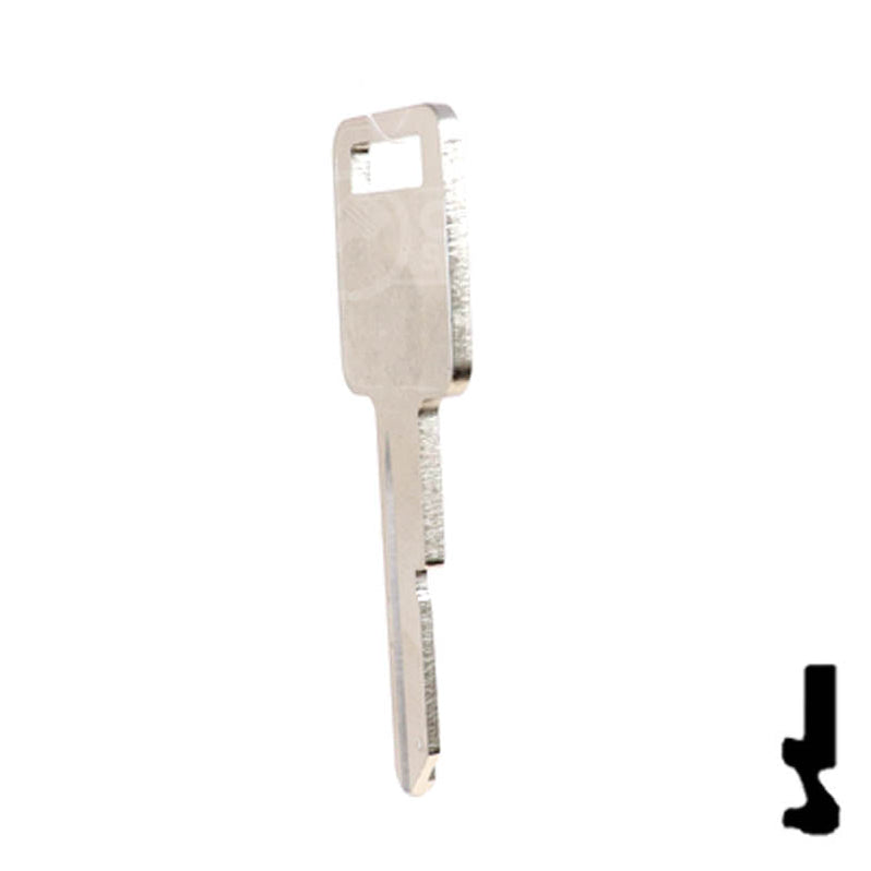 Uncut Key Blank | General Motors | P1098C, B50