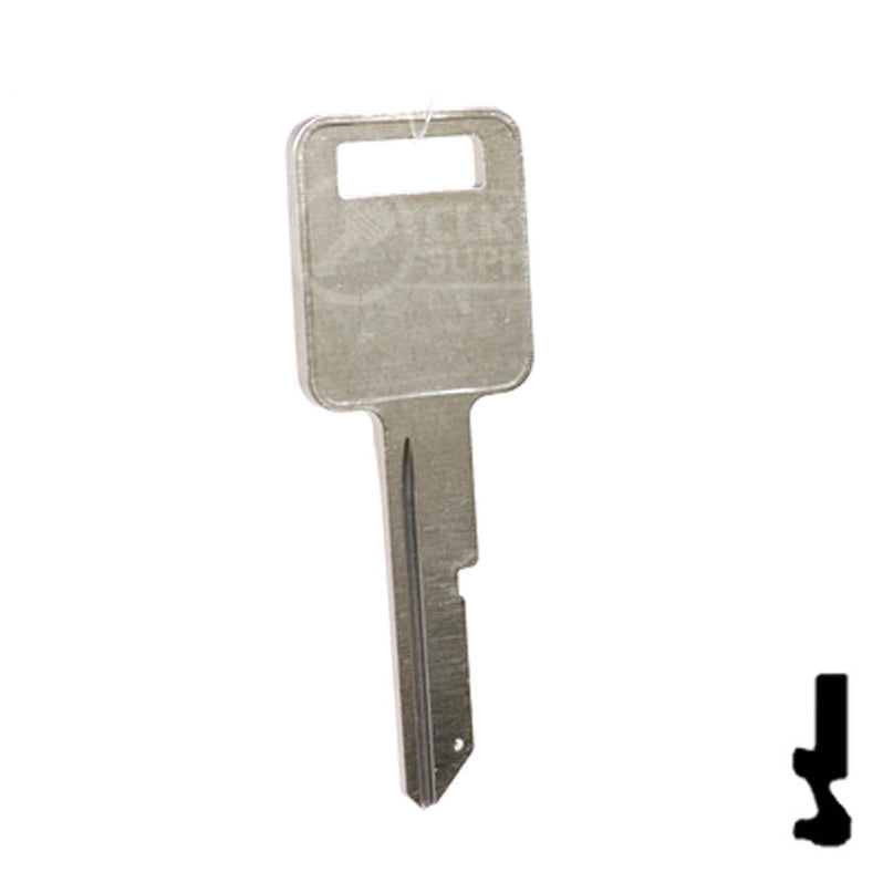 Uncut Key Blank | General Motors | P1098C, B50