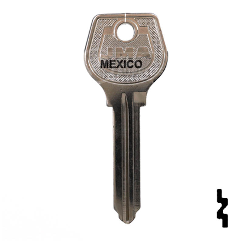Key Blanks | X4 ( MZ4 ) Mazda | Blank Replacement Uncut