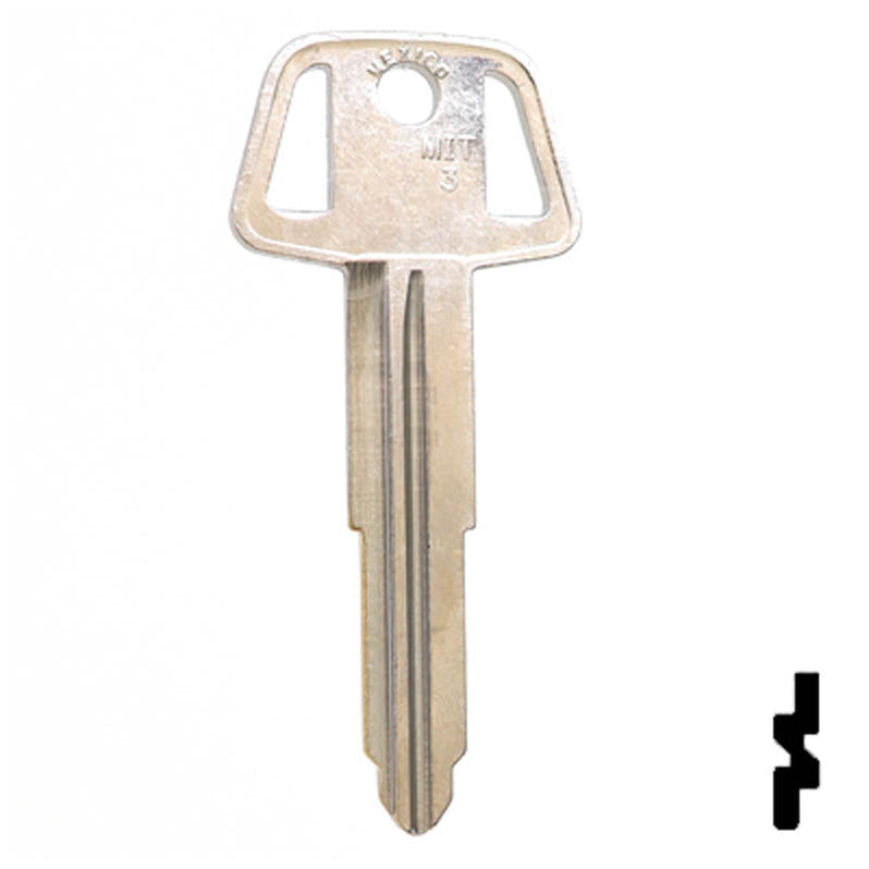 Key Blanks | X224 ( MIT3 ) | Mitsubishi | Replacement Uncut Keys