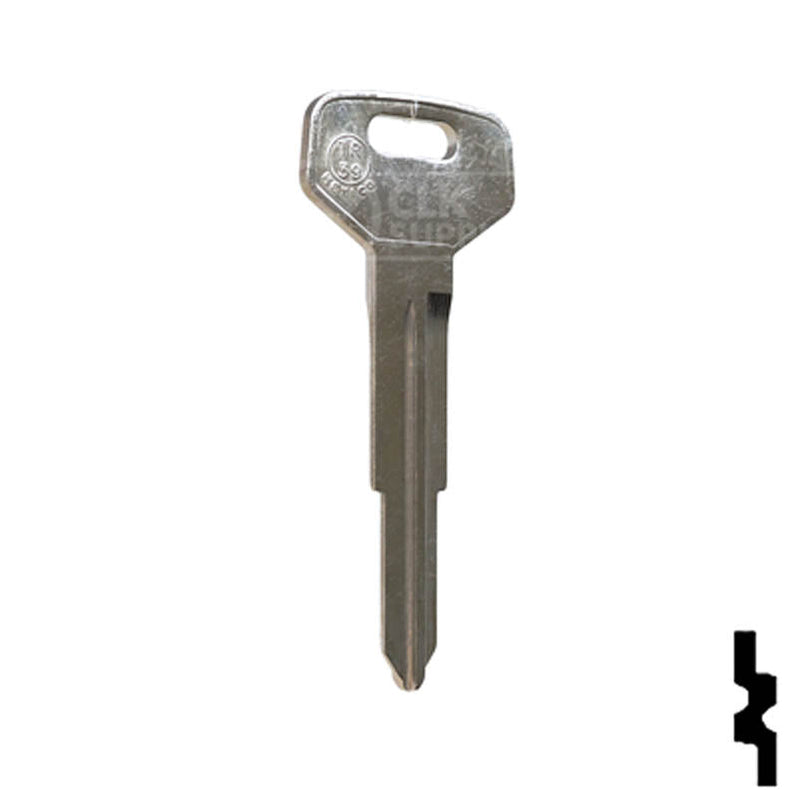 Key Blanks | X151 ,TR39 | Toyota | Replacement Uncut