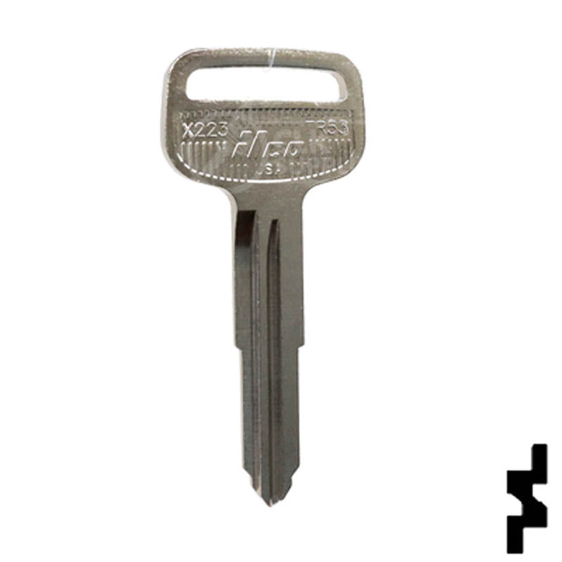 Uncut Key Blank | Toyota | X223, TR53