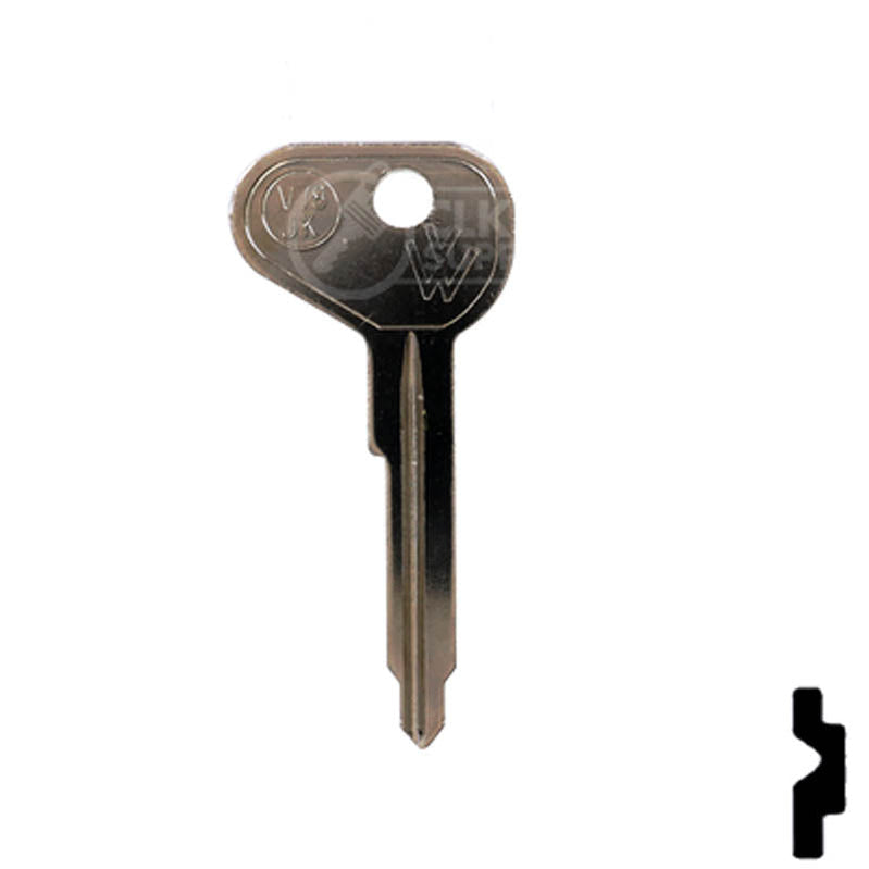 Volkswagen Key Blanks and Key Fob Replacements | CLK Supplies