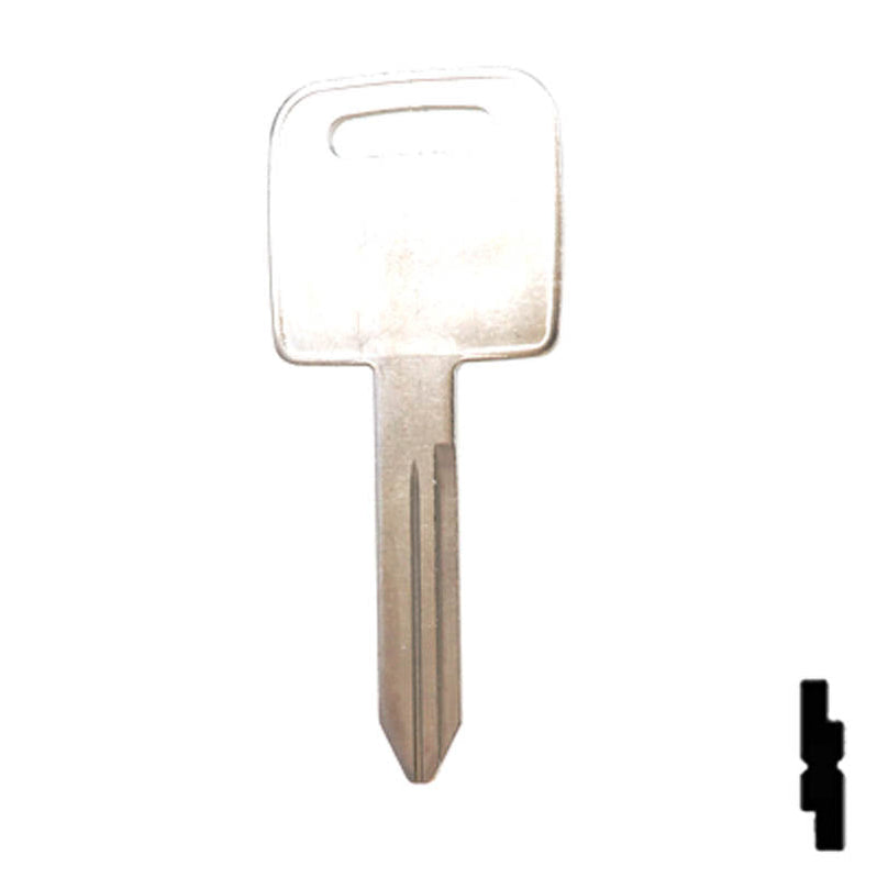 Uncut Plastic Head Key Blank | Freightliner | 1588