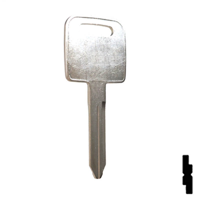 Uncut Plastic Head Key Blank | Freightliner | 1588