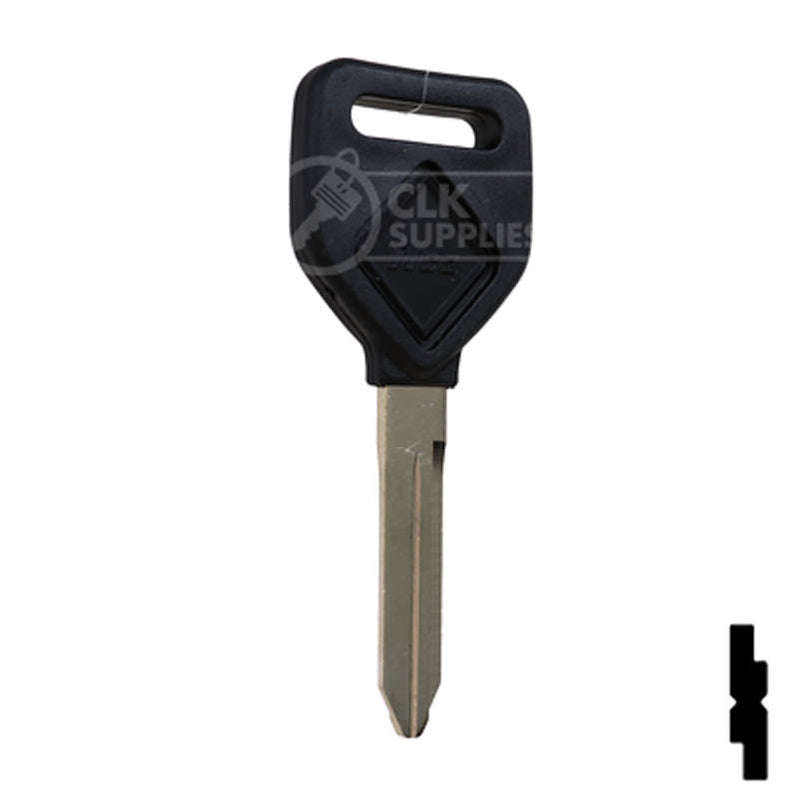 Uncut Plastic Head Key Blank | Freightliner, International, Volvo | 16